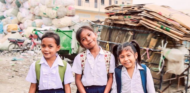 Cambodian Children’s Fund and Chab Dai: Helping Impoverished Kids