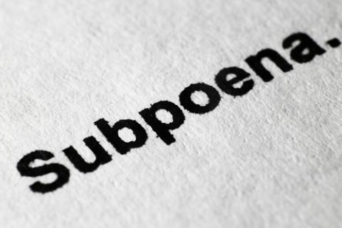 Do I have to attend the court if subpoenaed?