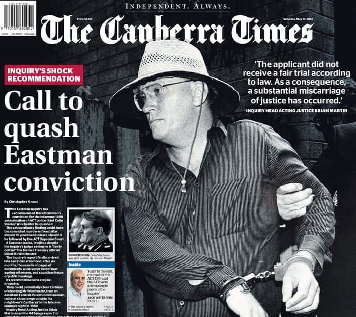 David Eastman to Sue Over Wrongful Murder Conviction