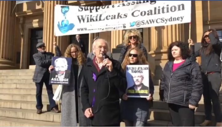 “Beyond Obscene”: An Interview With Julian Assange’s Father John Shipton