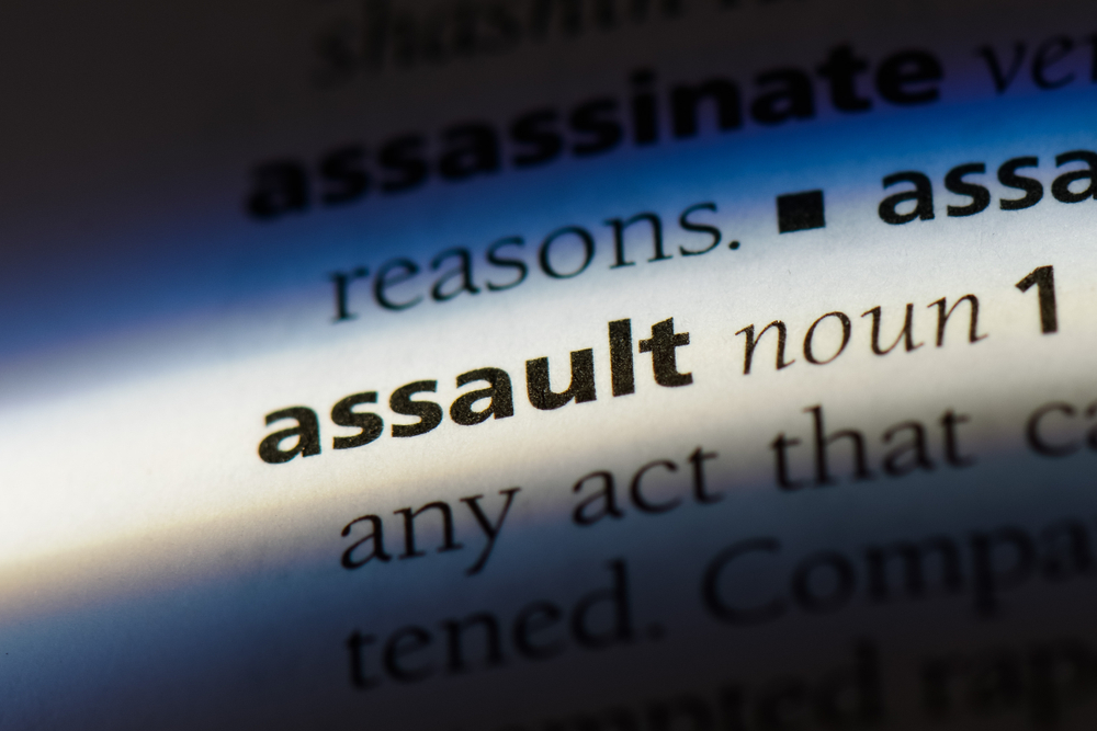 What are the criminal fines for assault charges in NSW?