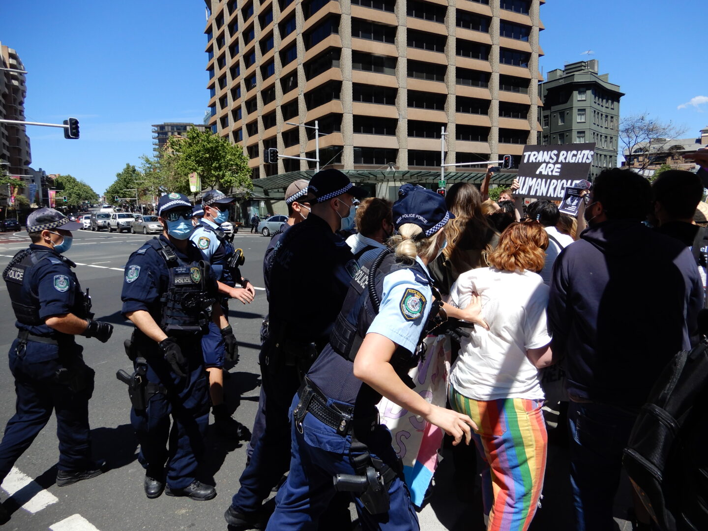 Trans Rights Activists Triumph Over Protest Ban, Police Respond With Force