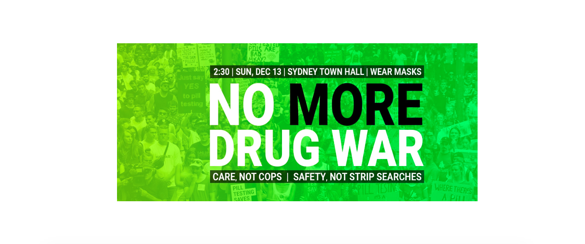 No More Drug War Demands Sydney, as Berejiklian Drags Her Feet on Solutions