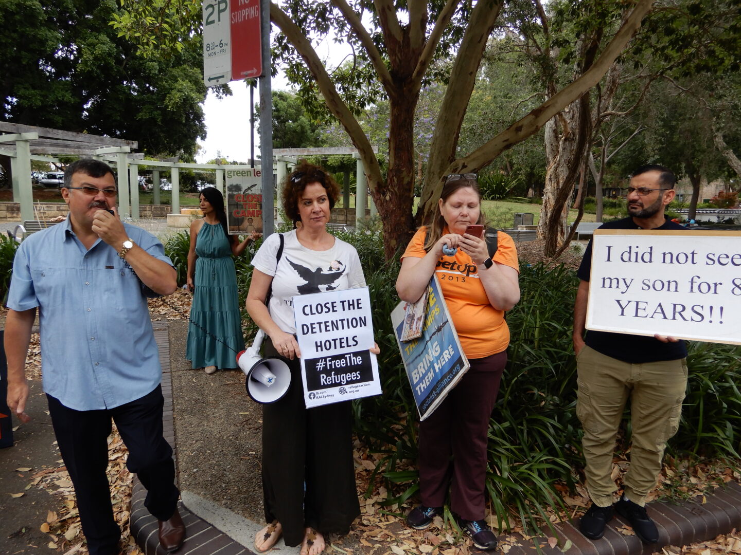 So, This Is Xmas: Refugee Rights Rally at the PM's Horizon Church
