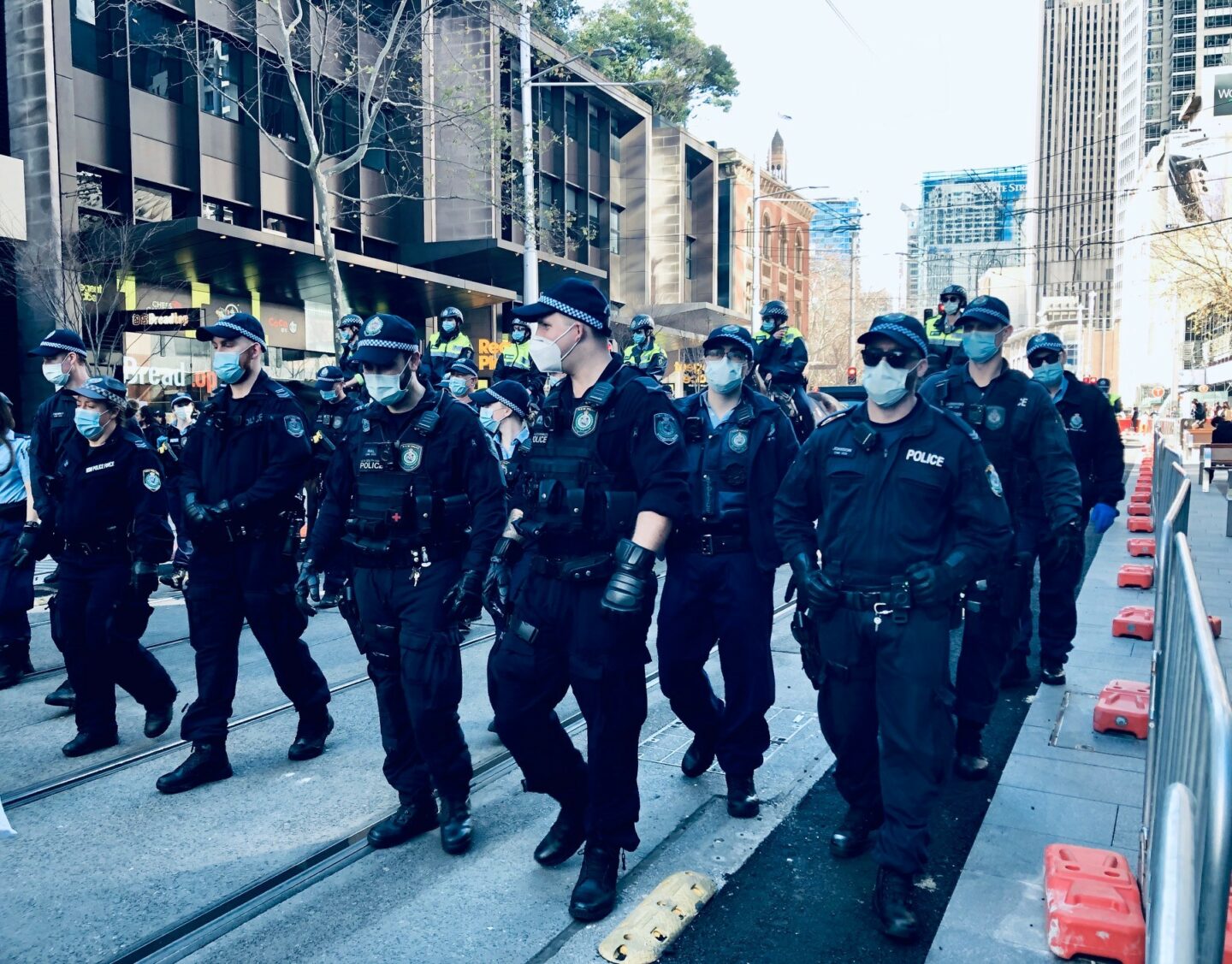 Police Establish Task Force to Track Down Protesters