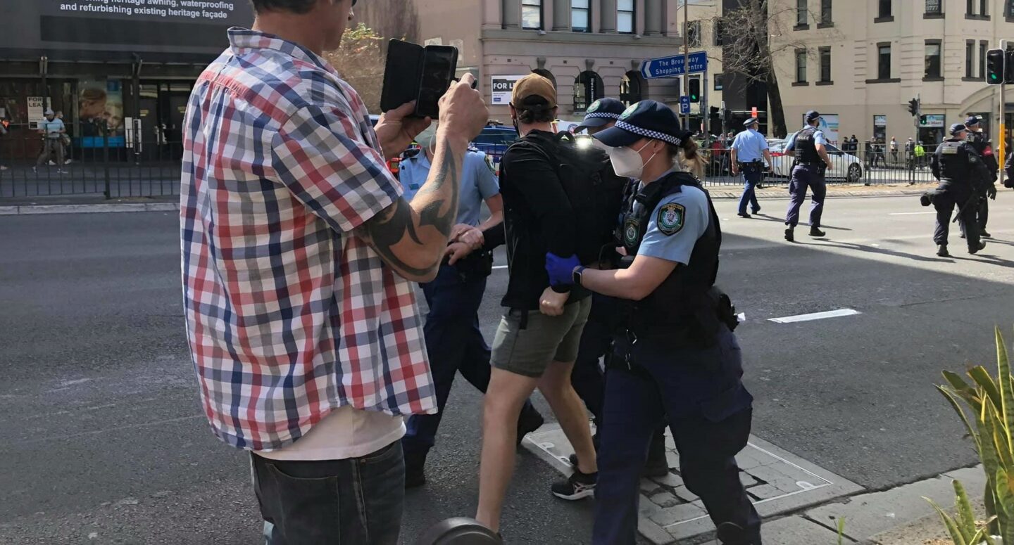 Anti-lockdown Protester Sent to Prison