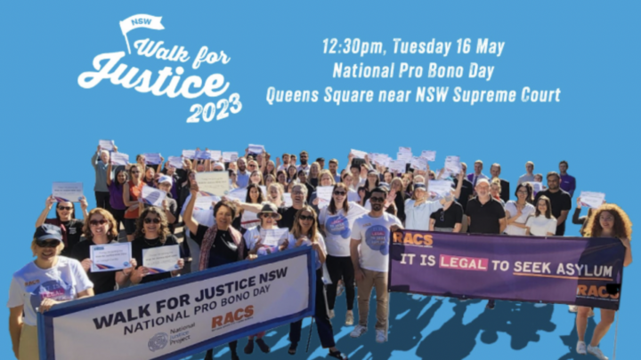 Join the Walk for Justice: RACS Director Sarah Dale on the Importance ...