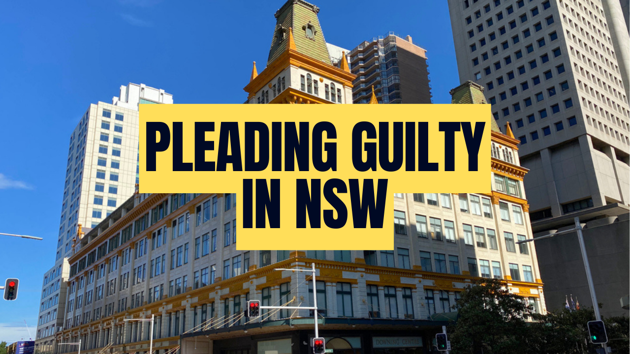 Pleading Guilty in the NSW Local Court
