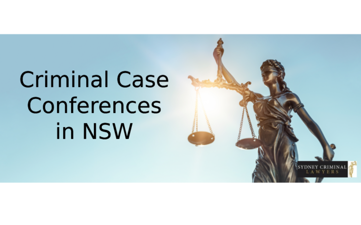 What is a Mandatory Criminal Case Conference in New South Wales?