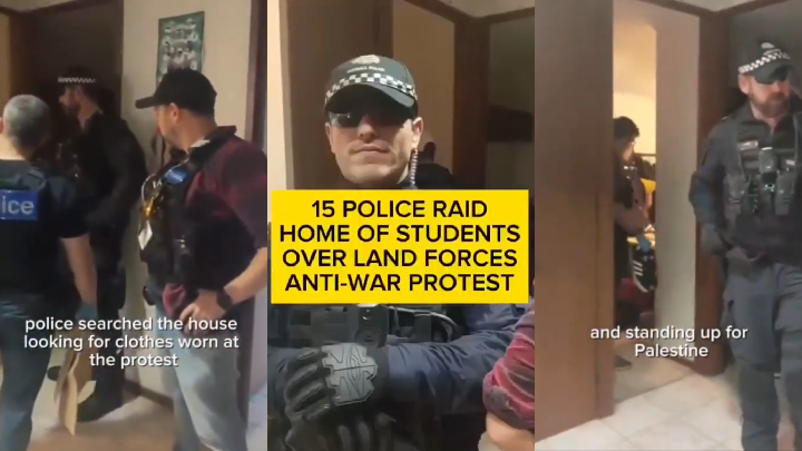 VicPol Raids Antiwar Protesters En Masse: Interview with Students for ...
