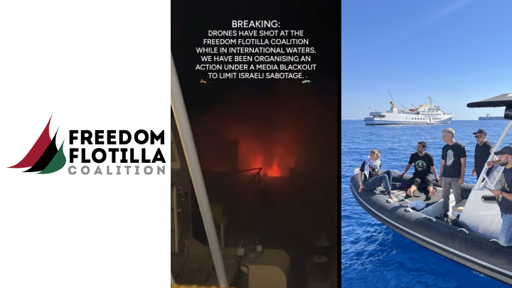The Freedom Flotilla Ship’s Mission to Deliver Aid Continues, Despite ...