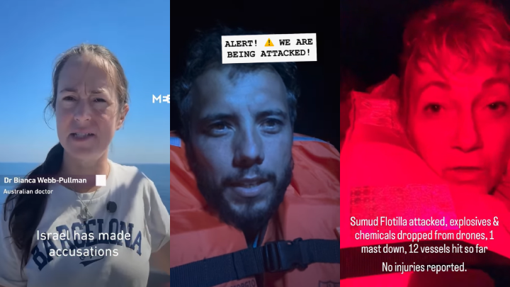 The Global Sumud Flotilla Is Under Ongoing Attack from Israel